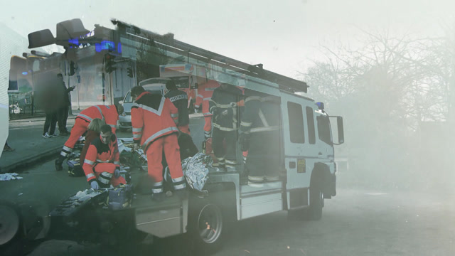 112: Feuerwehr im Einsatz
